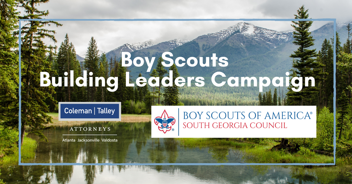 Coleman Talley Sponsors Boy Scouts Building Leaders Campaign
