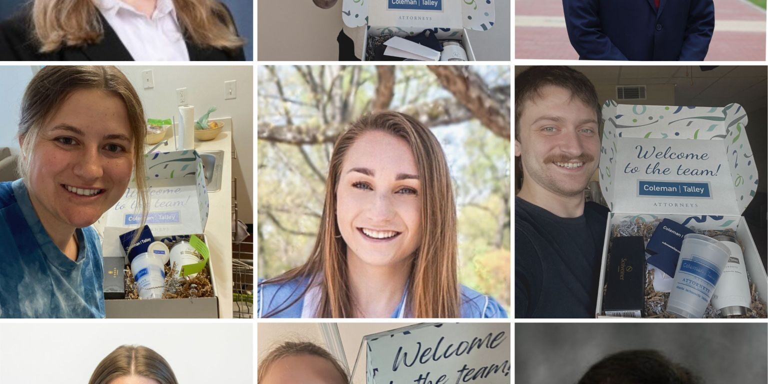 Exciting Summer Ahead: Coleman Talley Welcomes New and Returning Law Clerks for Summer Clerkship ...