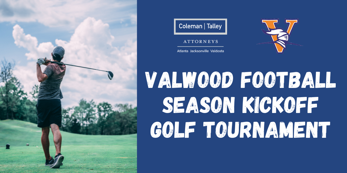 Coleman Talley Participates in Valwood Football Program Golf Tournament