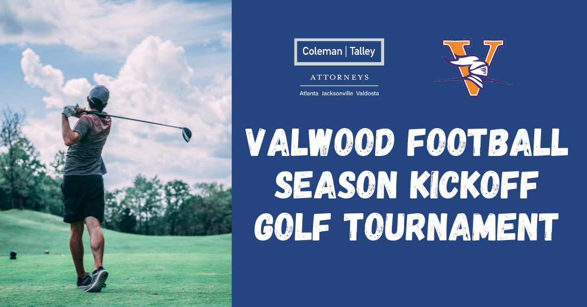 Coleman Talley Participates in Valwood Football Program Golf Tournament